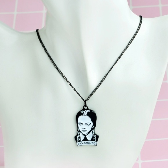 ariesmoon89 | Jewelry | Wednesday Addams Necklace | Poshmark